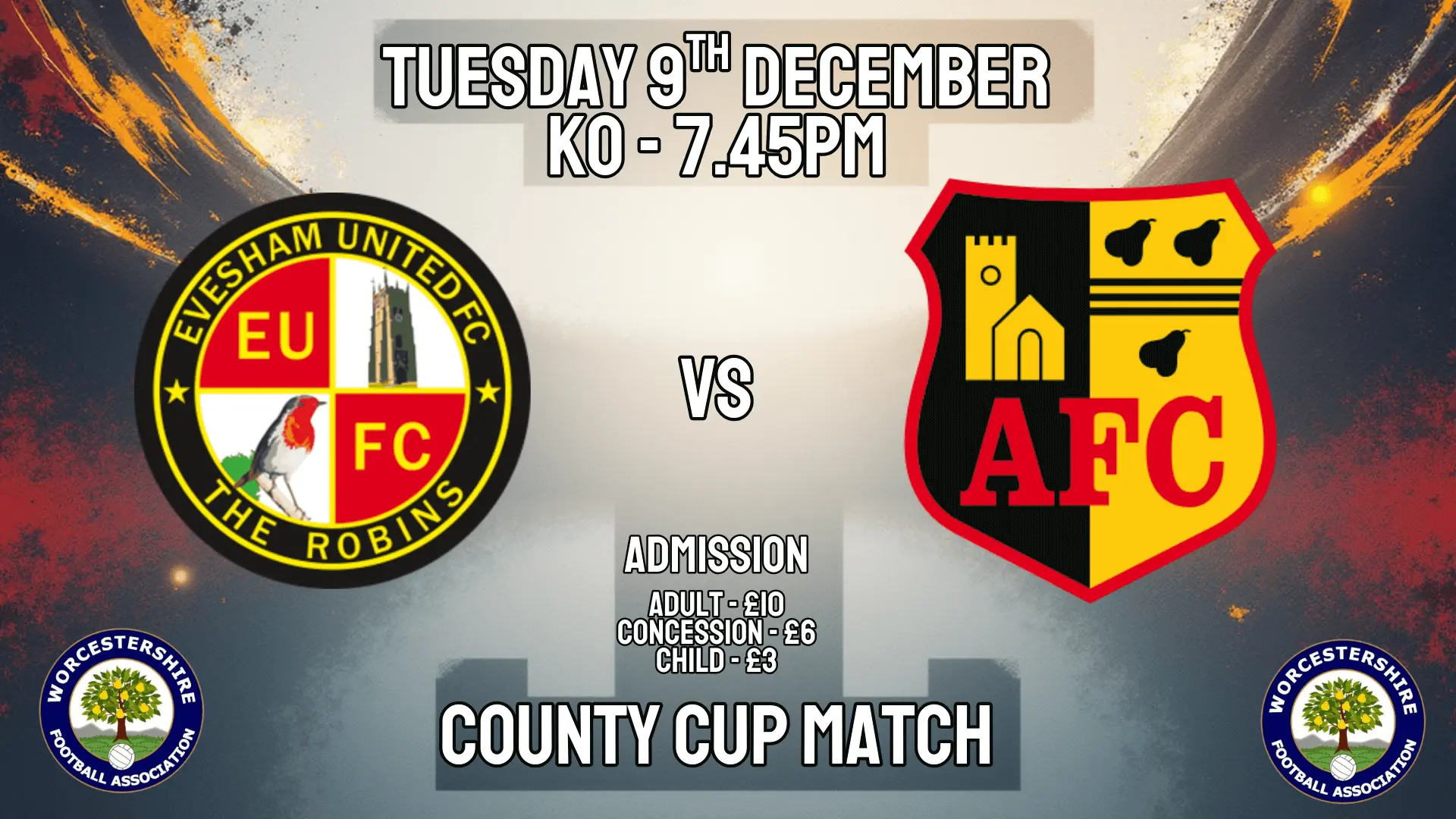County Cup - Evesham United FC vs Alvechurch FC | Upfan